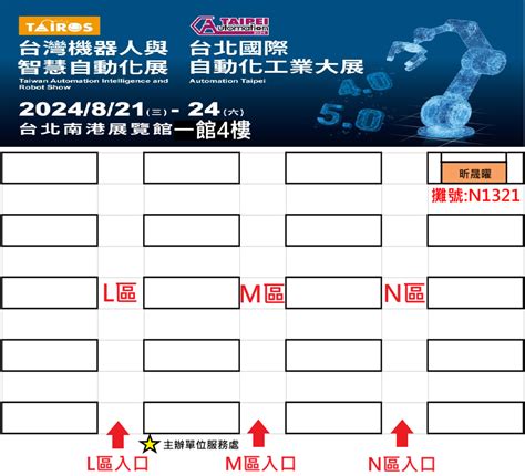 2024 Taiwan Robot And Smart Automation Exhibition And Taipei International Automation Industrial