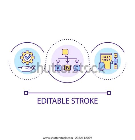 Structured Programming Loop Concept Icon Computer Stock Vector Royalty Free 2382112079
