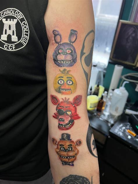 Simple Fnaf Tattoo Designs And Meaning