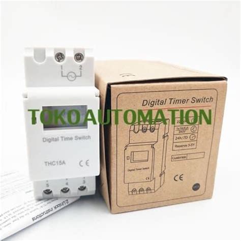 Jual THC A V Digital LCD Power Programmable Timer Time Switch PM Jakarta Utara