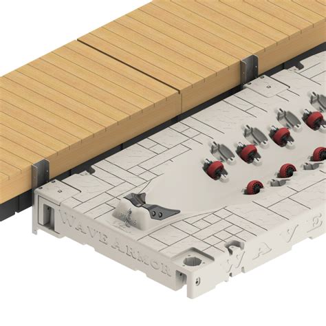 Pro Port Side Connection Kit To Floating Dock Wave Armor Floating Docks