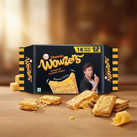 Sunfeast Wowzers Cheesy Crackers Biscuit Price Buy Online At ₹113 In
