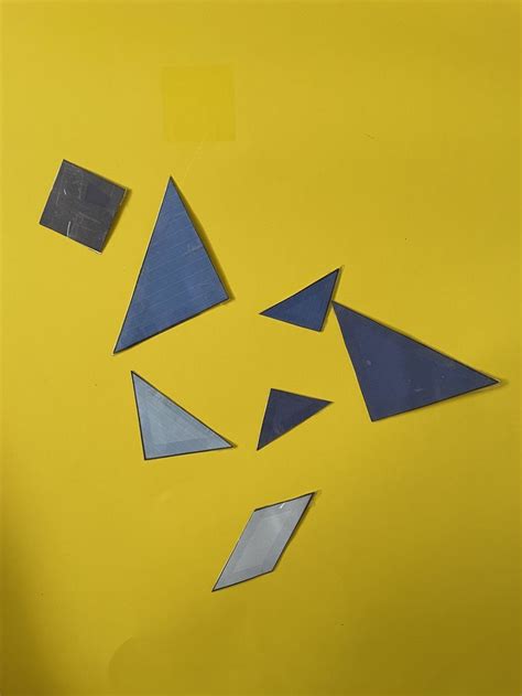 Pine Tree Tangram W Triangle Code Key Fall Birthday Parties