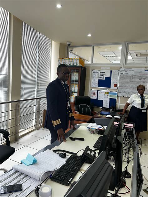 Capt Mustapha Mohamed On Linkedin Sharing Skills With Port Officers At Kribi Control Room