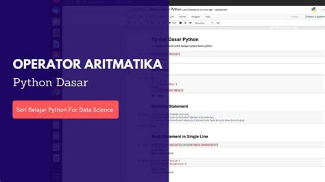 5 Operator Aritmatika Di Python Youtube