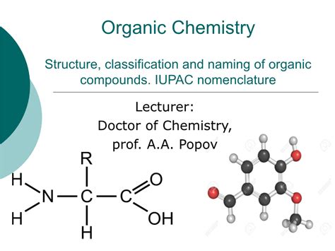 Iit Jee 1 6 Classification Of Organic Compounds Iupac