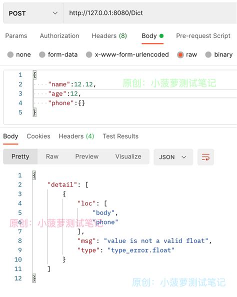Fastapi Request Body