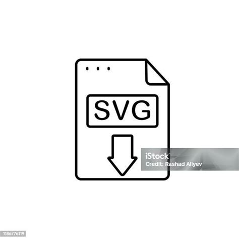 파일 문서 Svg 아이콘 Ui 및 Ux 웹 사이트 또는 모바일 응용 프로그램에 대한 아이콘의 간단한 라인 개요 벡터 개념에 대한 스톡 벡터 아트 및 기타 이미지 Istock