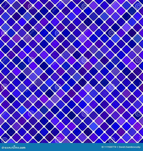 Blue Abstract Diagonal Square Pattern Background Design Vector Graphic Stock Vector