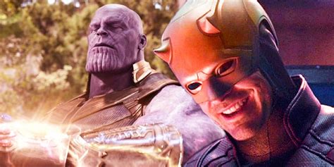 What Daredevil Not Being Snapped By Thanos Means For The Mcu