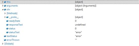 Javascript Ajax Call Causing XMLHttpRequest Network Error 0x2ee2