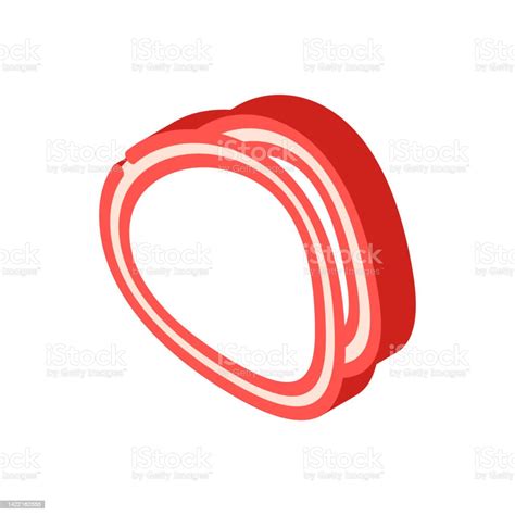 신선한 무 슬라이스 아이소메트릭 아이콘 벡터 일러스트 레이 션 과일에 대한 스톡 벡터 아트 및 기타 이미지 과일 농업 농장 Istock