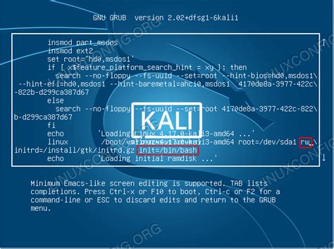 How To Reset Kali Linux Root Password Linux Tutorials Learn Linux
