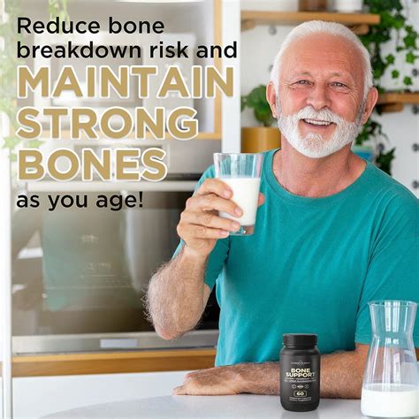 Livingood Daily Bone Support 60 Capsules Bone Density Supplements With Cissus Quadrangularis