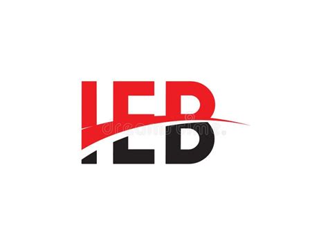 IEB Letter Initial Logo Design Vector Illustration Stock Vector Illustration Of Logotype