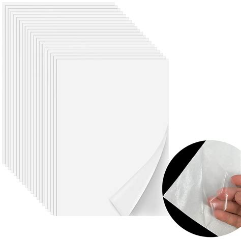 Iron On Adhesive Sheets 20pcs Heavy Weight Double Sided Heat Melt Fabric Glue Sheet