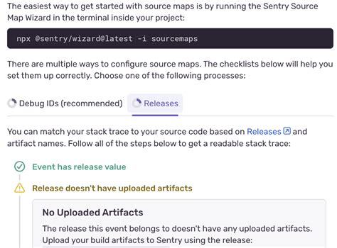 Sentry Not Uploading The Sourcemaps Automatically In Expo React Native Stack Overflow