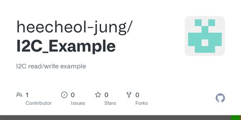 Github Heecheol Jungi2cexample I2c Readwrite Example
