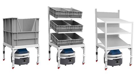 Zebra Connect Amr Solution With Shelf Trolleys