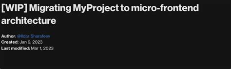 Writing Efficient Frontend Design Documents The Same Tech