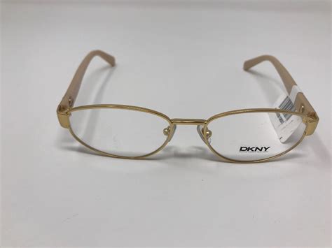 Donna Karan Dkny Eyeglass Frame Dy5634 1087 51 16 135 51mm Beige Gold