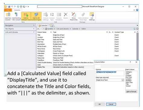 How To Create A Color Coded Calendar In Share Point 2010 Ppt