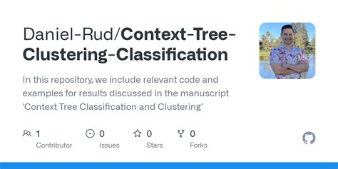 Github Daniel Rudcontext Tree Clustering Classification In This