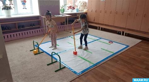 Напольная игра «Лабиринт» с использованием универсального ...