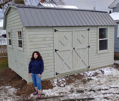 Gambrel Roof Shed