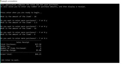 Solved Our Task Is To Create A Console Application That