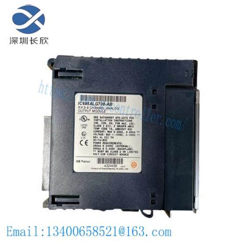 GE FANUC IC ALG Programmable Logic Controller Module Shenzhen Changxin Automation