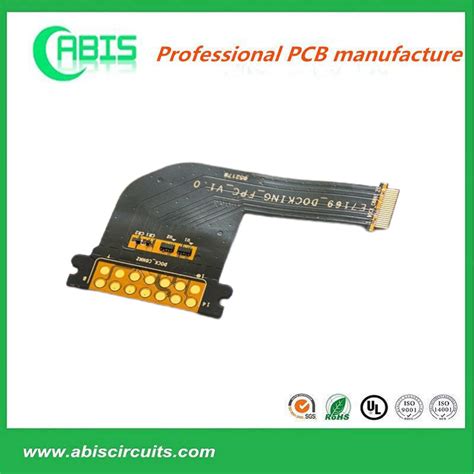 2 Layer Electronics Custom Fpc Connector Flexible Pcb Circuit Boards Manufacturer Printed