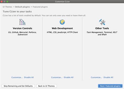 Run Clion For The First Time Clion