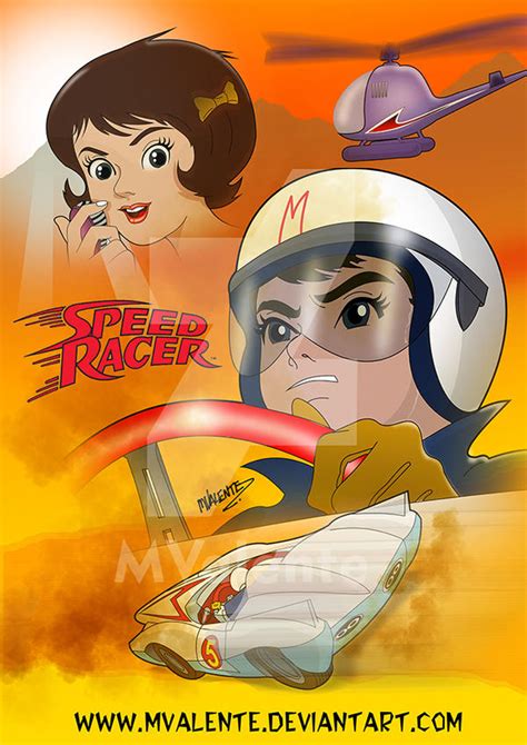 Speed Racer Racing Desert By Mvalente On Deviantart