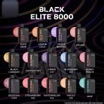 Black Elite Puffs Vape Prefilled Pod Kit