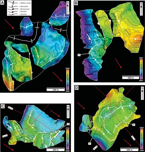Time Structure Ms Twt Is Millisecond Two Way Traveltime Maps
