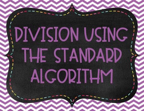 Standard Algorithm Division 4th Grade Quiz Quizizz