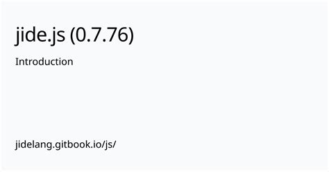 jide my scripting language officially compiles to js creations feedback developer forum