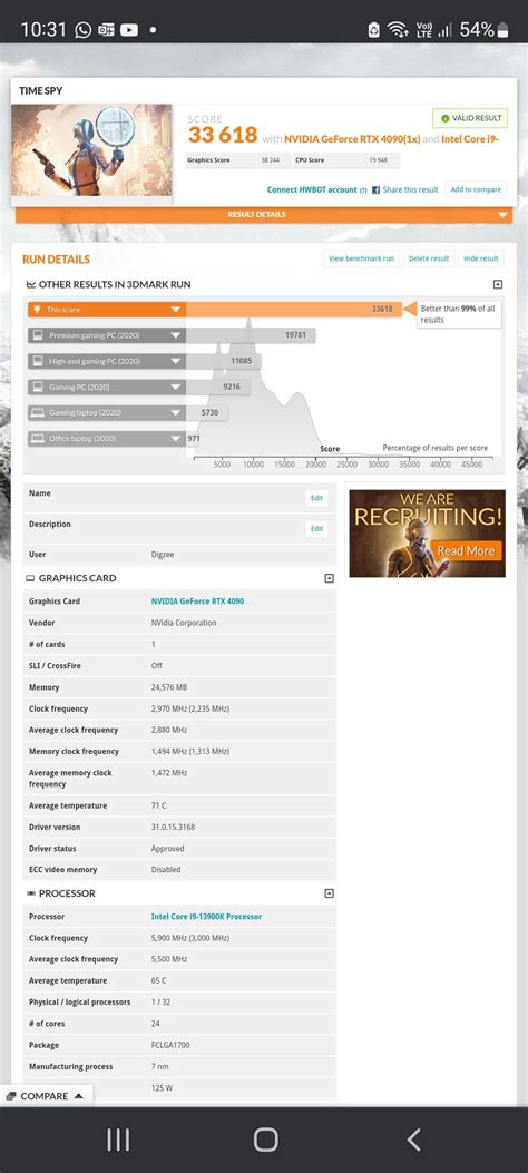 3d Mark 13900k 4090 Pci 3 0 R Overclocking