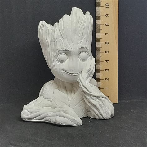 Гіпсова фігурка для фарбування статуетка Грут іграшки з доставкою від Rozetka