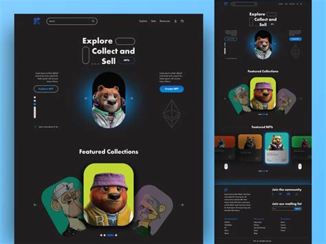 Murtaza Saifuddin On Linkedin Landingpage Nft Uidesign Uiux