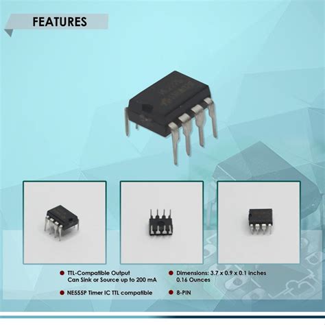 PRECISION TIMER ORIGINAL IC CHIP PIN NE NE P NE N DIP DIP