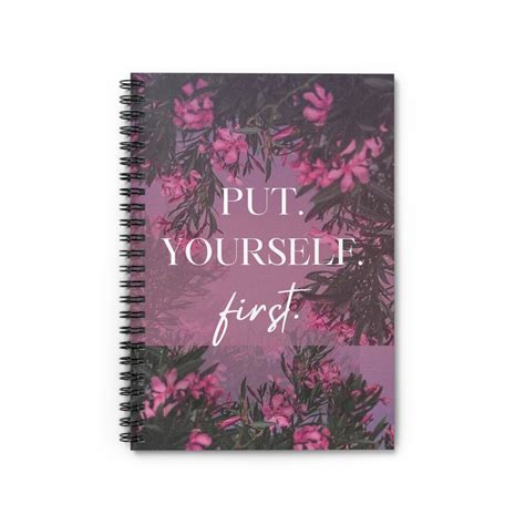 Spiral Notebook Notebook Girly Quote Notebook Fashion Fashion Notebook Etsy