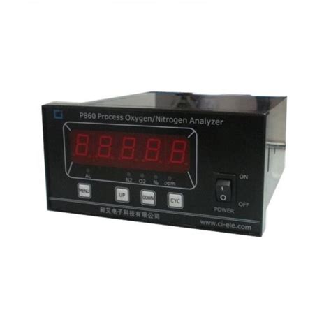 Nitrogen O2 Gas Analyzer P860 Process Portable Oxygen Purity Meter