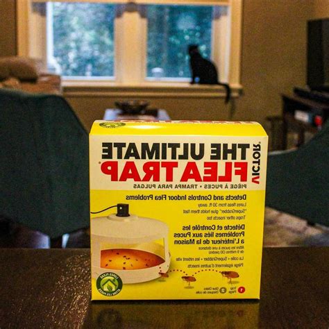 2 Pack Victor The Ultimate Flea Trap Detects