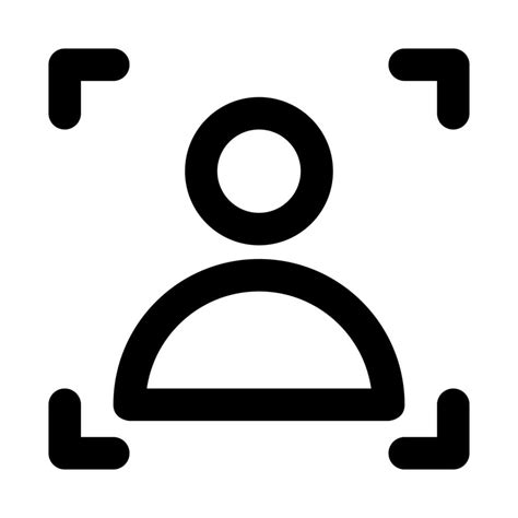 Face Lock Of User Interface Outline Icon Set 22526000 Vector Art At Vecteezy