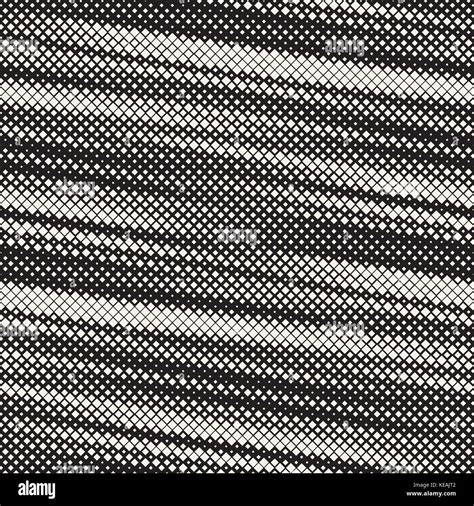 Modern Stylish Halftone Texture Endless Abstract Background With Random Size Squares Vector