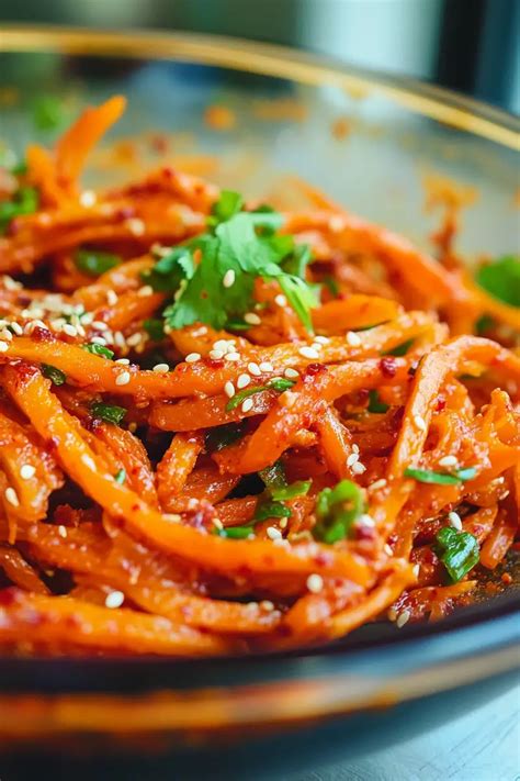 Spicy Korean Carrots Morkovcha Doorecipes