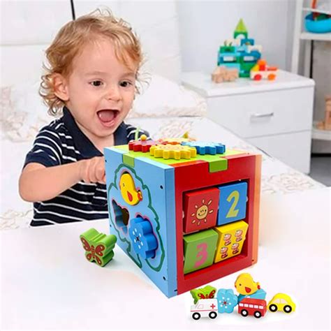 Cubo Multifuncion Giratorio Montessori Generico