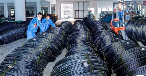 당 결정 관철 투쟁 나선 북한 케이블 공장 노동자들